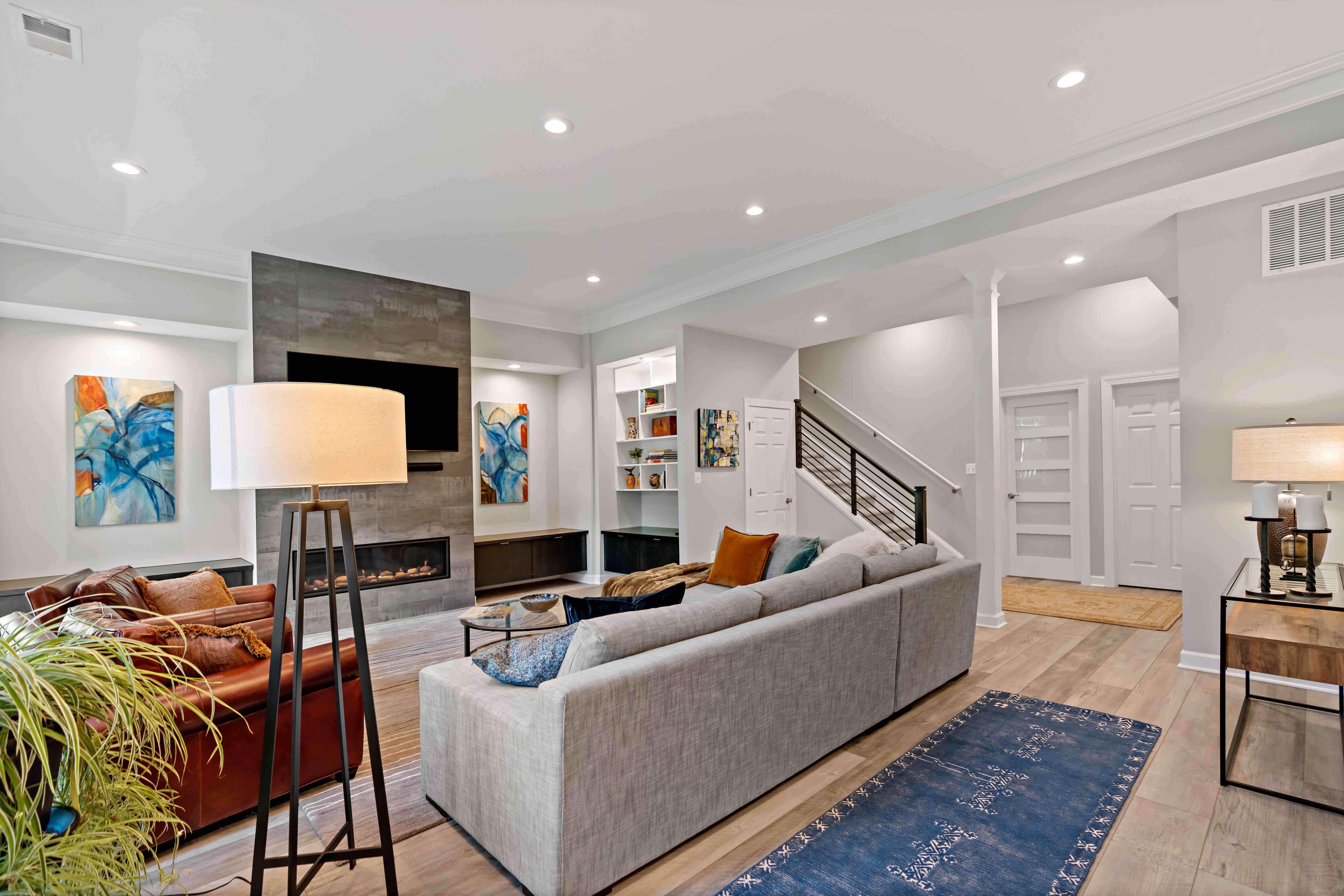 Stunning Falls Church Basement Transformation Showcases Generous Family ...