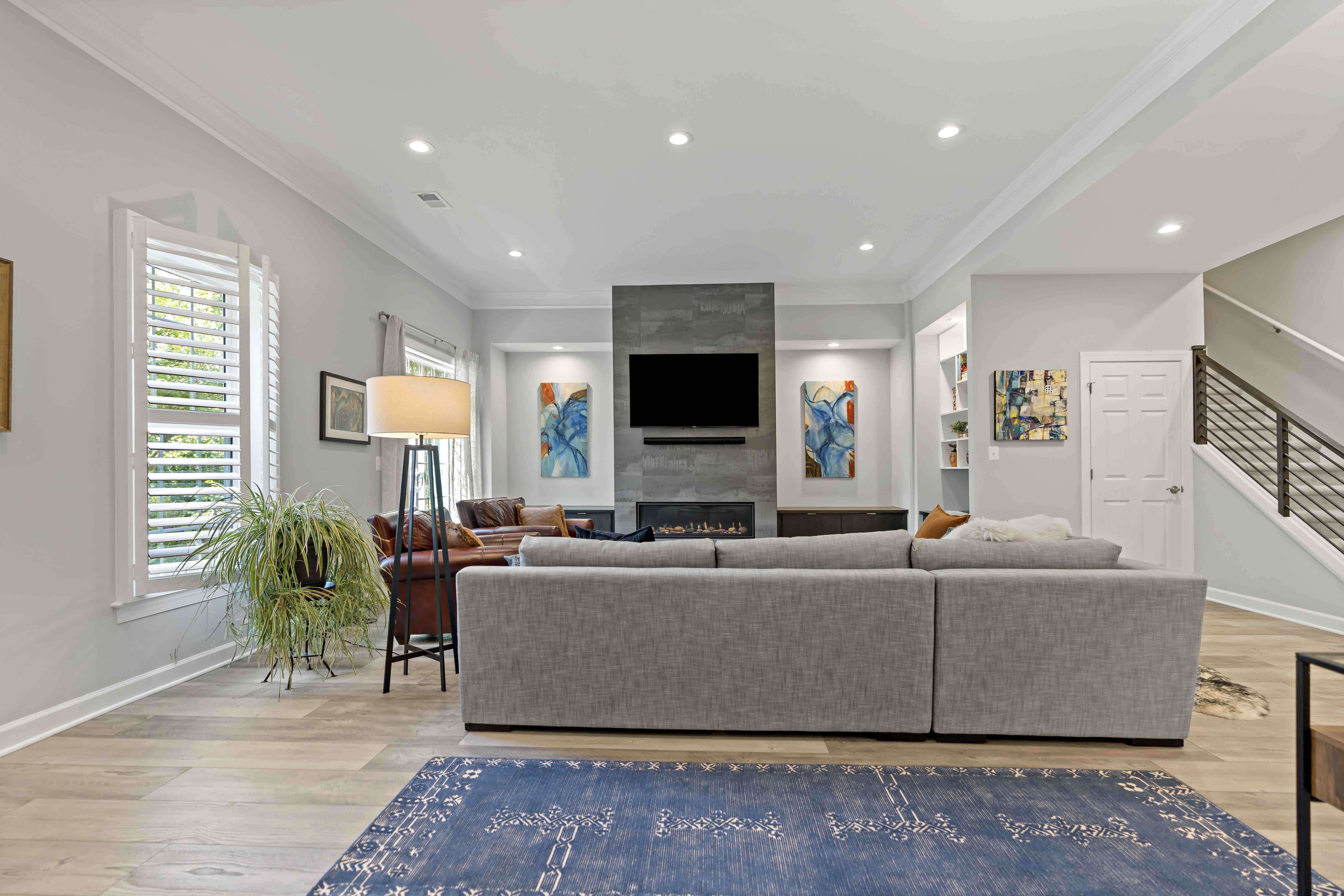 Stunning Falls Church Basement Transformation Showcases Generous Family ...